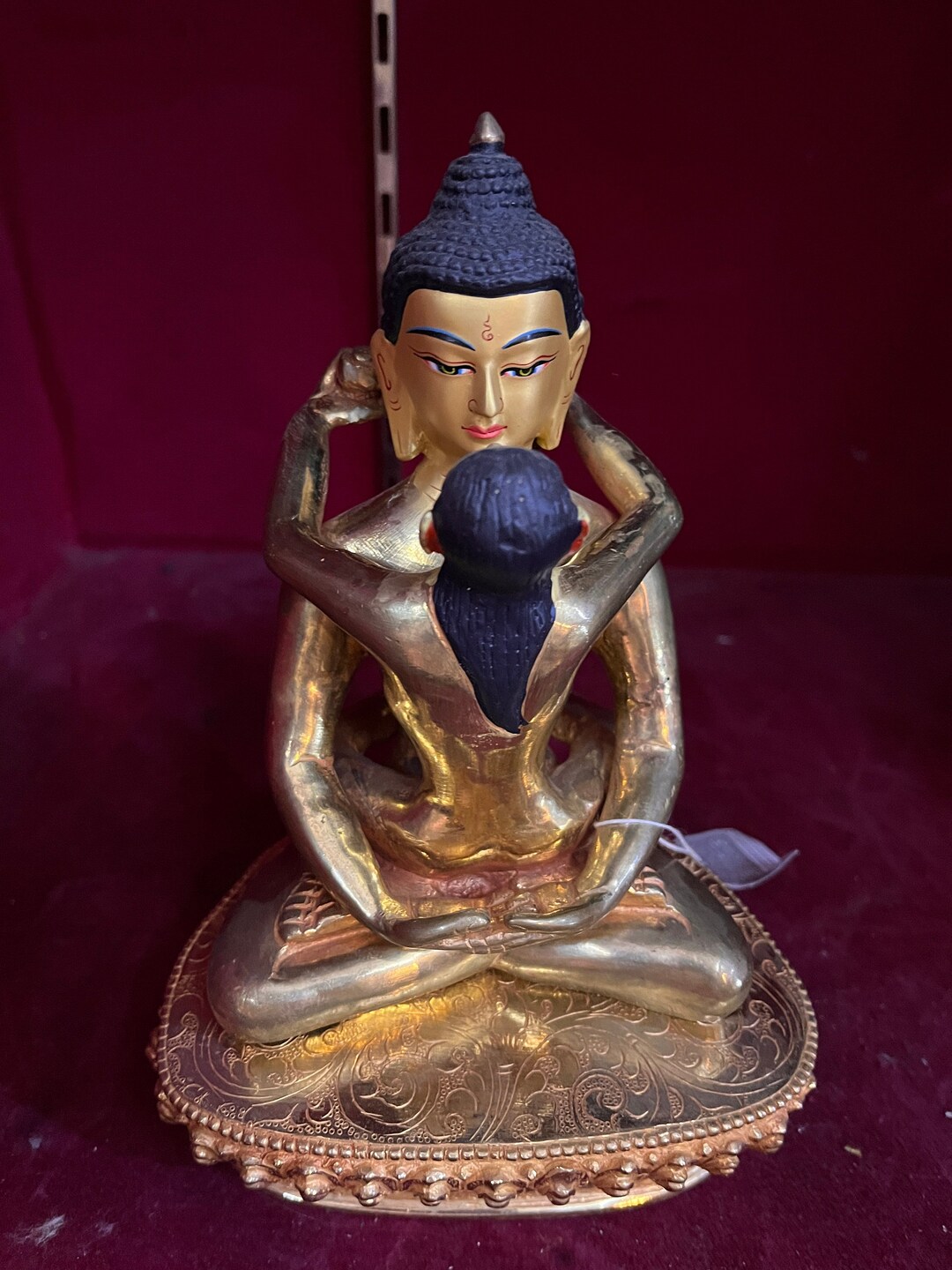 Buy Samanta Bhadra Adi Buddha Full Gold From Nepal Online in India - Etsy