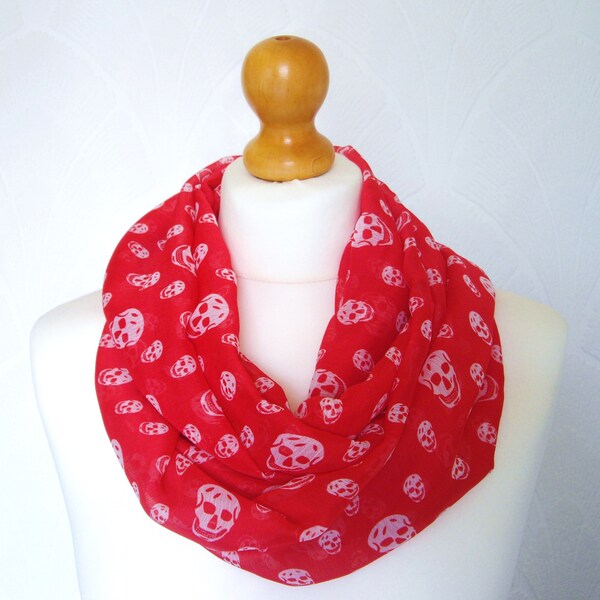Skull Scarf - Etsy