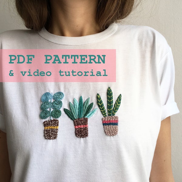 Embroidery Tshirt - Etsy