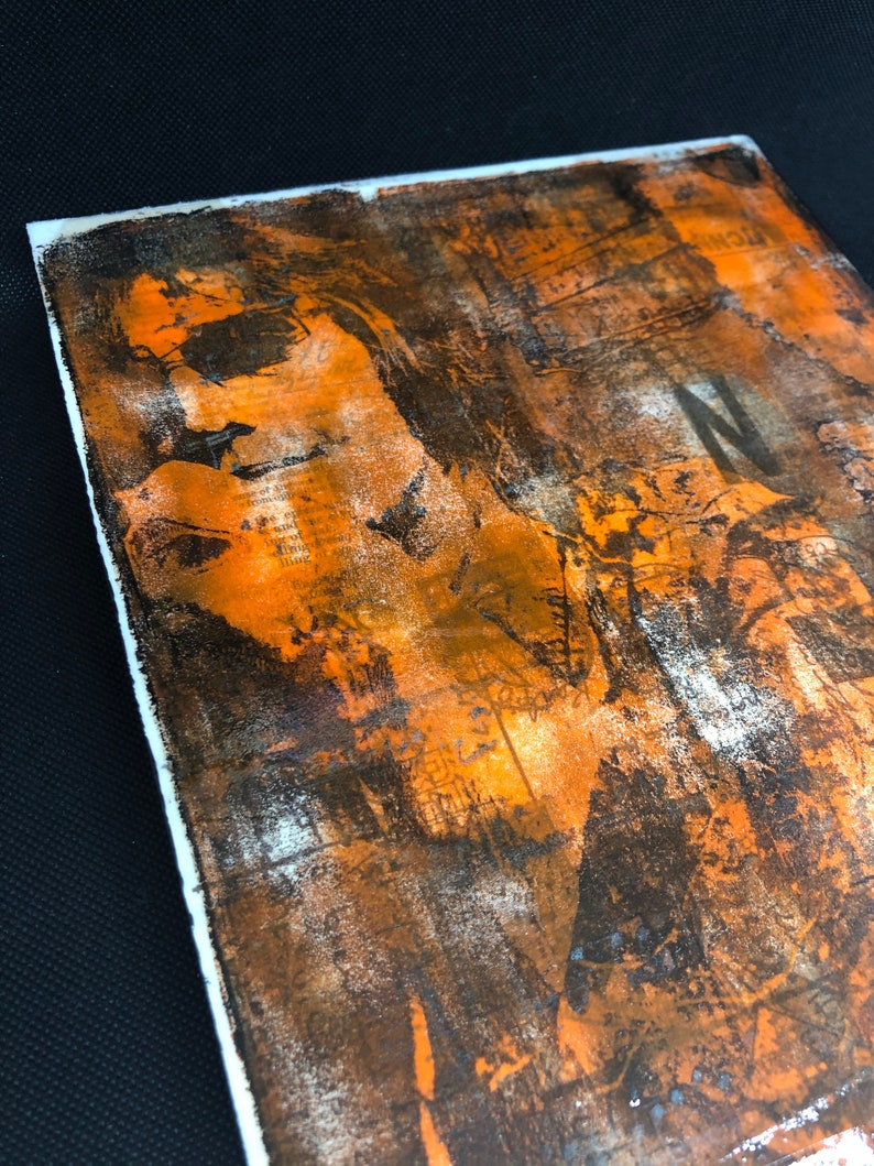 Monoprint Collage Music Collage Magazine Art Tom Petty - Etsy