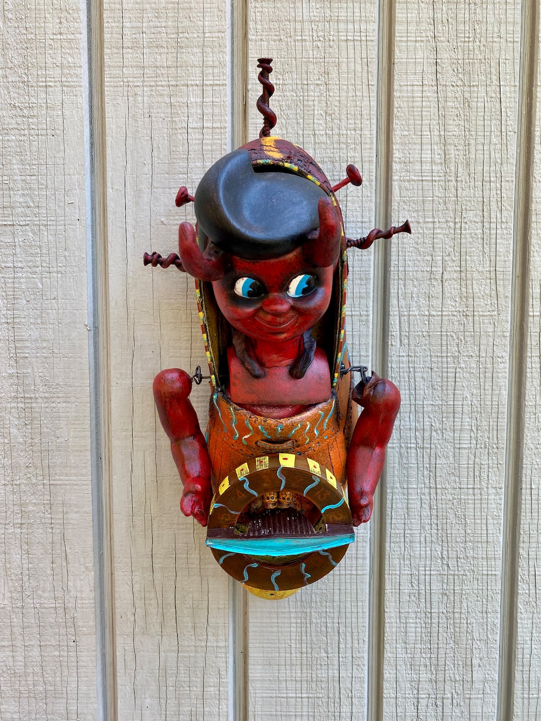 Devil Shoe Shrine Bobs Big Boy Kitschy and Cute OOAK - Etsy