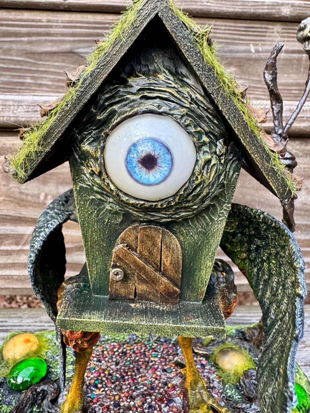 Baba Yaga’s Walking Hut – One-eyed Witch House Sculpture | Dark ...
