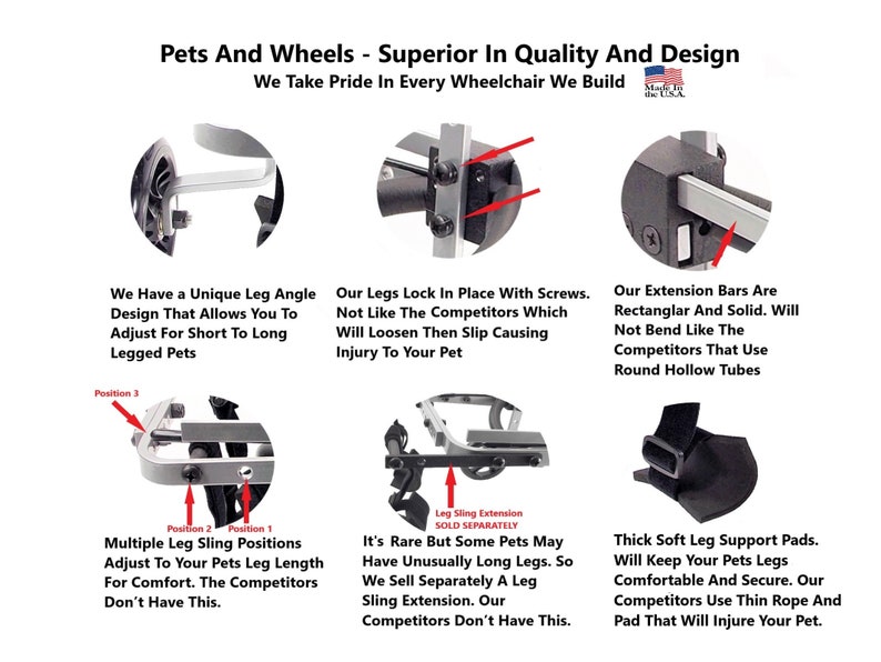 Dog Wheelchair by "pets and Wheels" - Fits S/M Size Dog - Color Tan ...