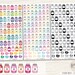 52 Week Savings Challenge Stickers Planner Stickers FS31 | Etsy
