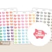 52 Week Savings Challenge Stickers Planner Stickers FS072 - Etsy