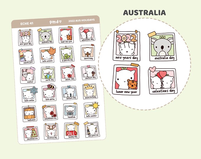 Functional & Hand Drawn Planner Stickers by pmdstickers on Etsy