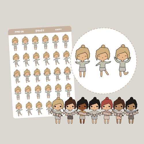 Anxiety Stickers Panic Attack Stickers Depression Stickers | Etsy