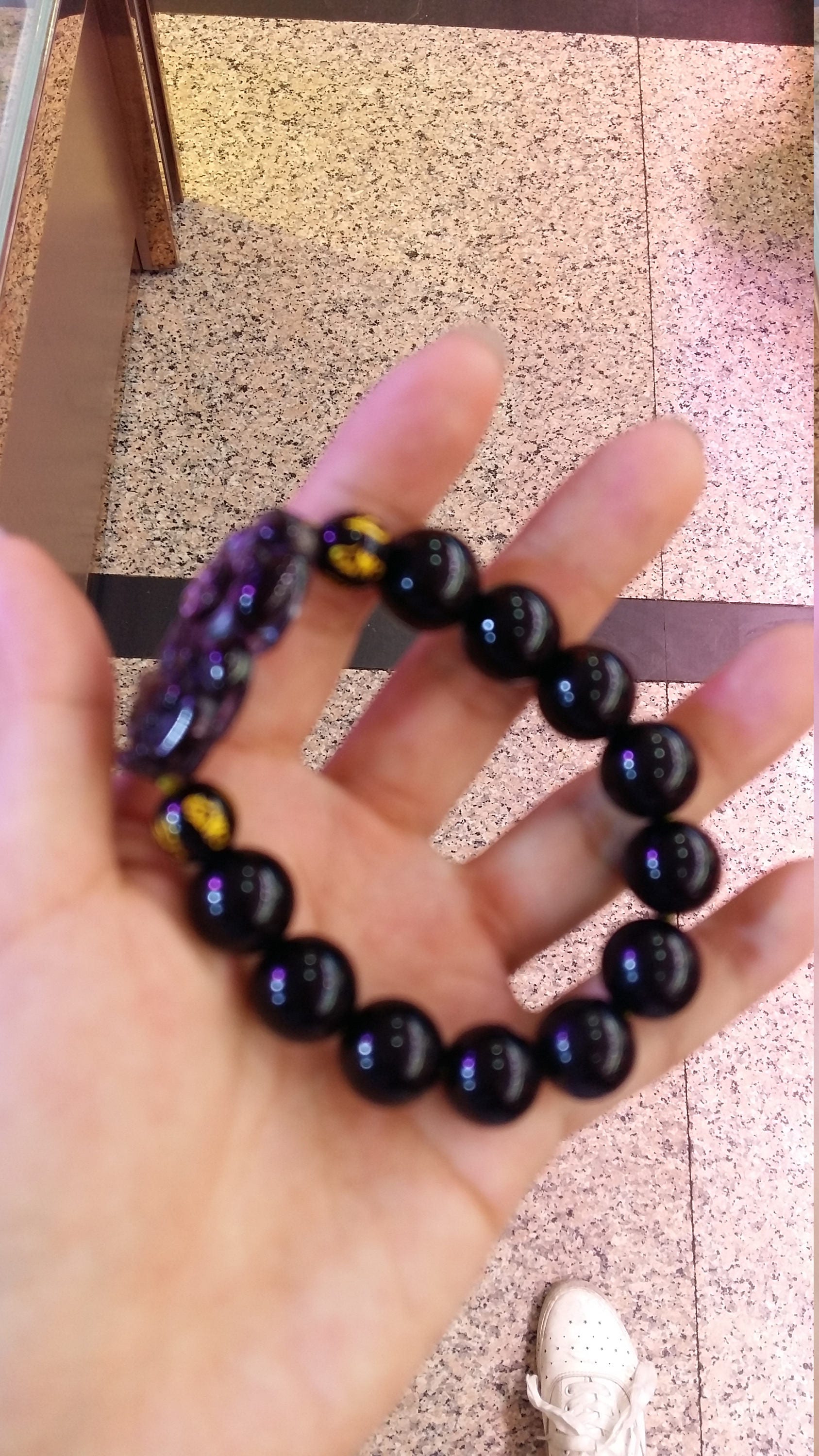 Obsidian pi Yao Bracelet 10mm Obsidian Brave - Etsy Singapore