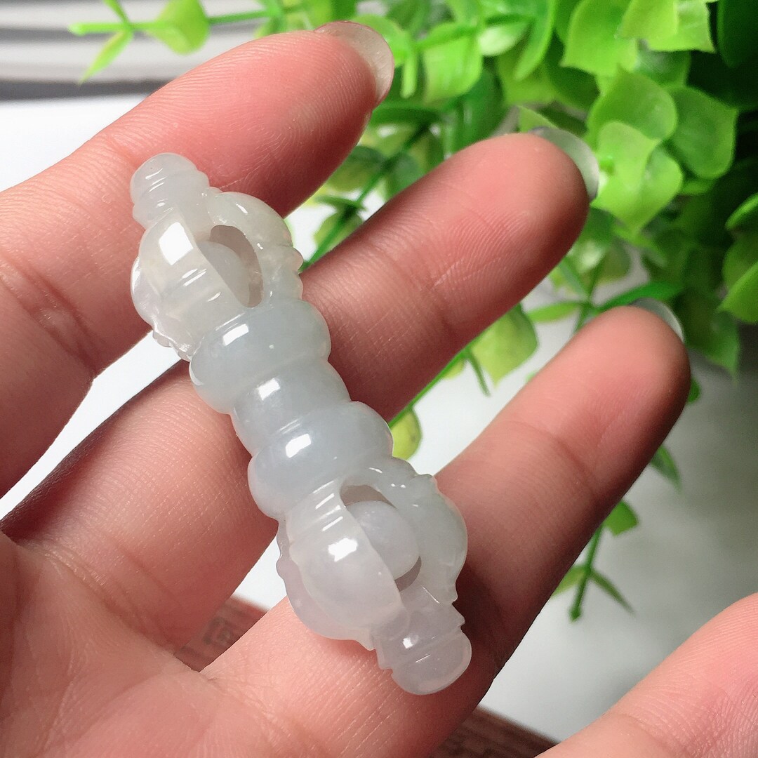 AAA Class Natural Emerald Emerald demon Demon Pestle to Dispel Evil ...