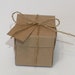 1 Sample Box - Brown Kraft Box - 2.4 Inches Square Gift Box With Lid ...