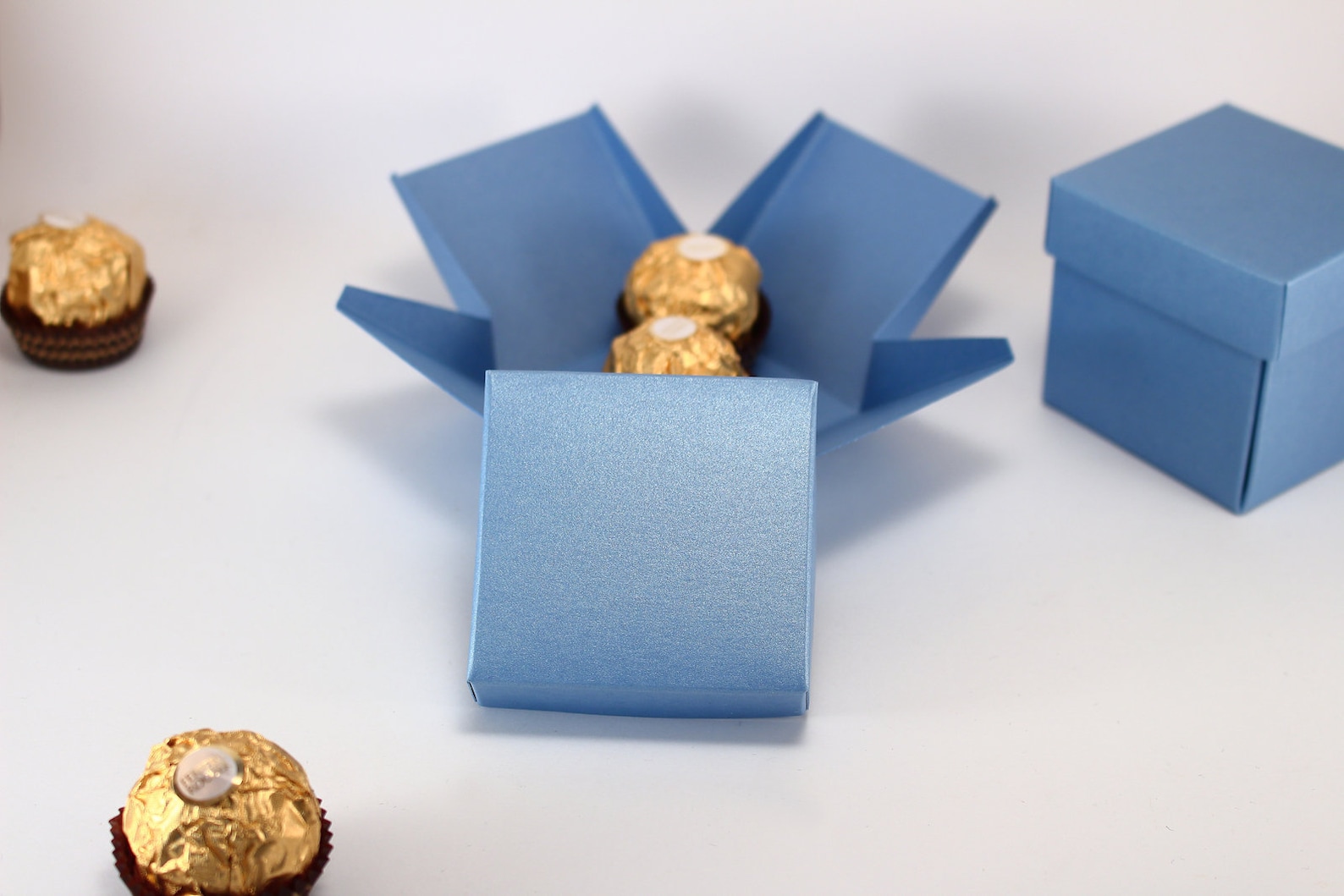 10 Small Favor Boxes With Lids Square Boxes for Weddings - Etsy