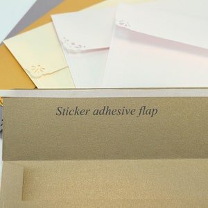 25 Extra Large Envelopes - Luxury Pearlscent Shimmer Paper Envelopes ...