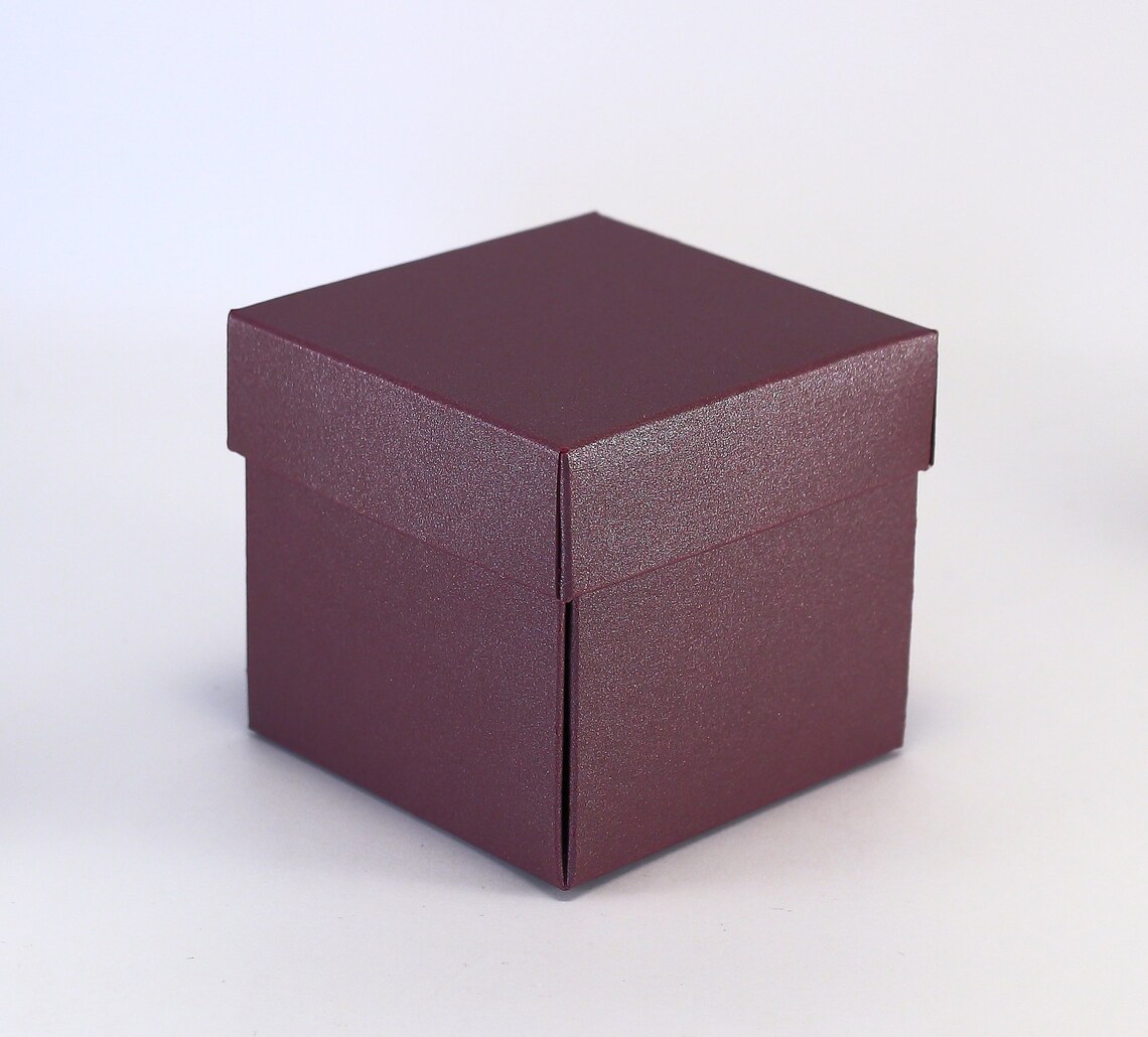 25 Gift Boxes With Lids 4x4 Luxury Favor Boxes for Wedding - Etsy