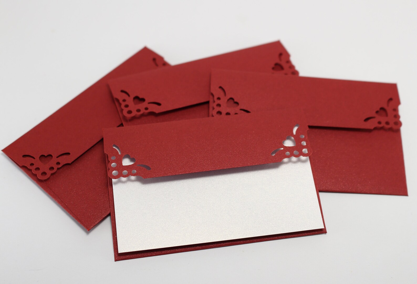 Mini Red Envelopes & Blank Cards, Valentine's Stationary, Romantic Love ...