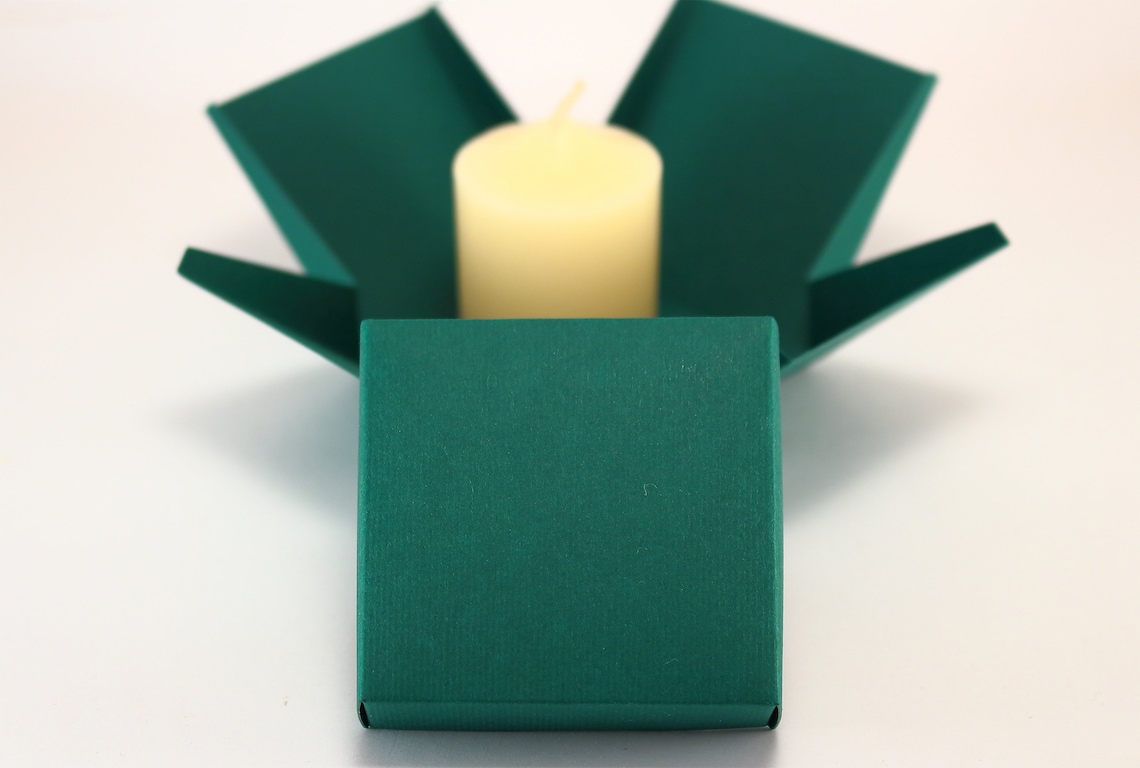 25 Small Boxes green Party Favor Boxes With Lids Plain - Etsy