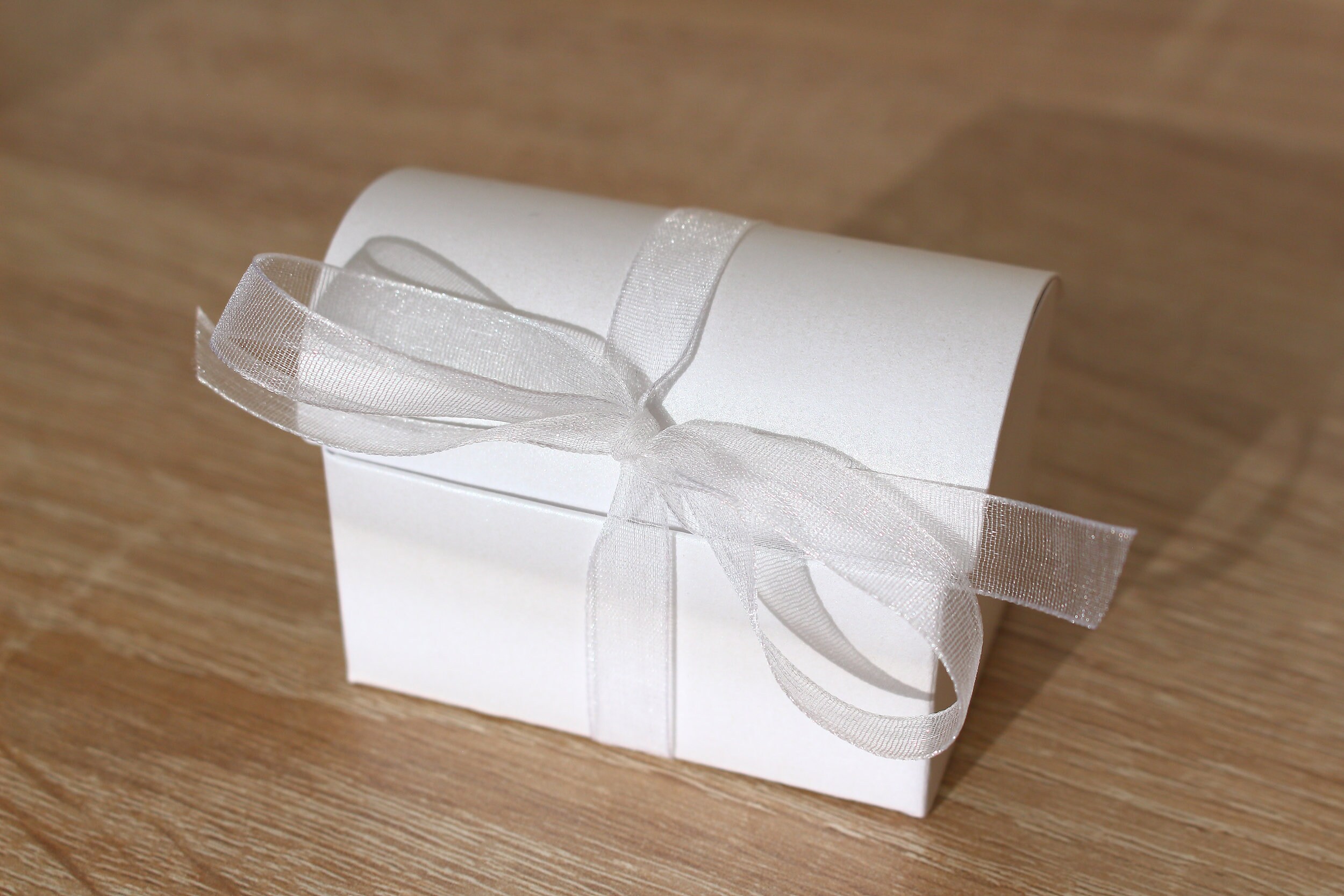 Silver Wedding Favor Boxes 12 Small Personalized Gift Boxes - Etsy