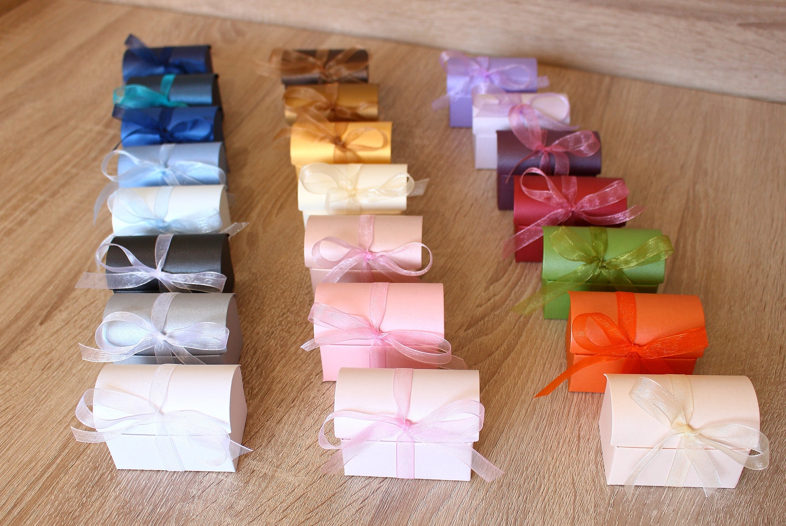 Birthday Party Favor Boxes Set of 12 Small Personalized Gift Boxes With ...