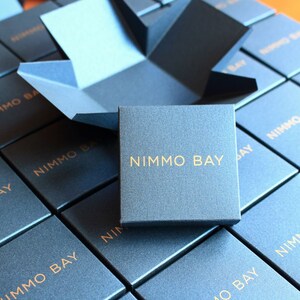 50 Navy Blue Gift Boxes With Lids - Wedding Favor Boxes Personalized ...