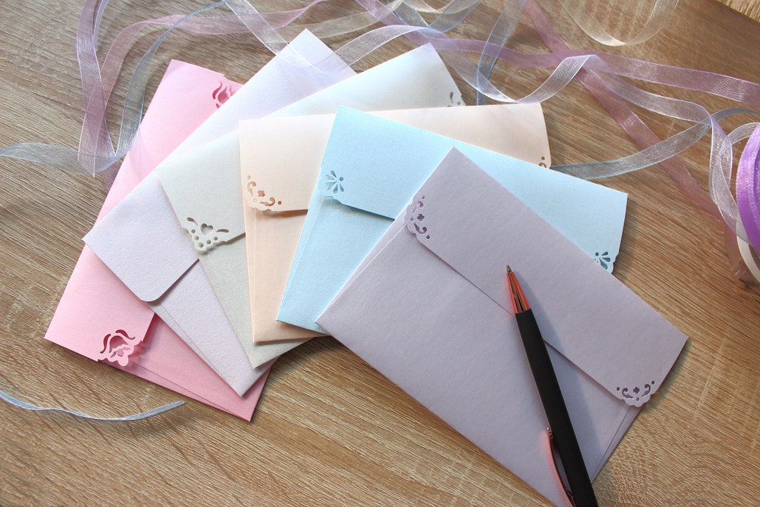 25 Pearlized Paper Envelopes Size A6 Fit 4x6 Photo, Wedding Invitation ...