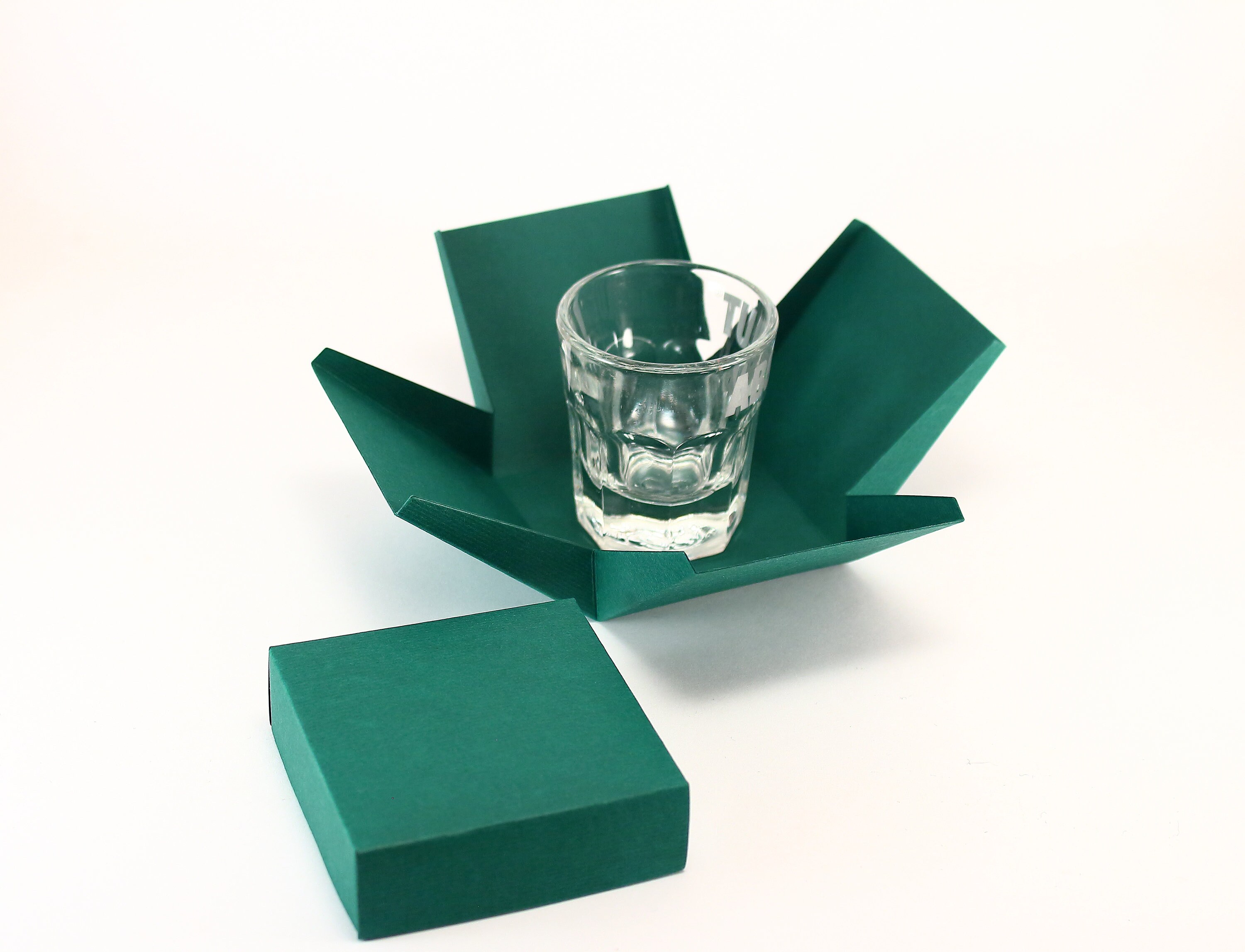 25 Small Boxes green Party Favor Boxes With Lids Plain - Etsy
