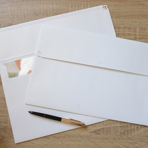 25 Extra Large Envelopes - Luxury Pearlscent Shimmer Paper Envelopes ...