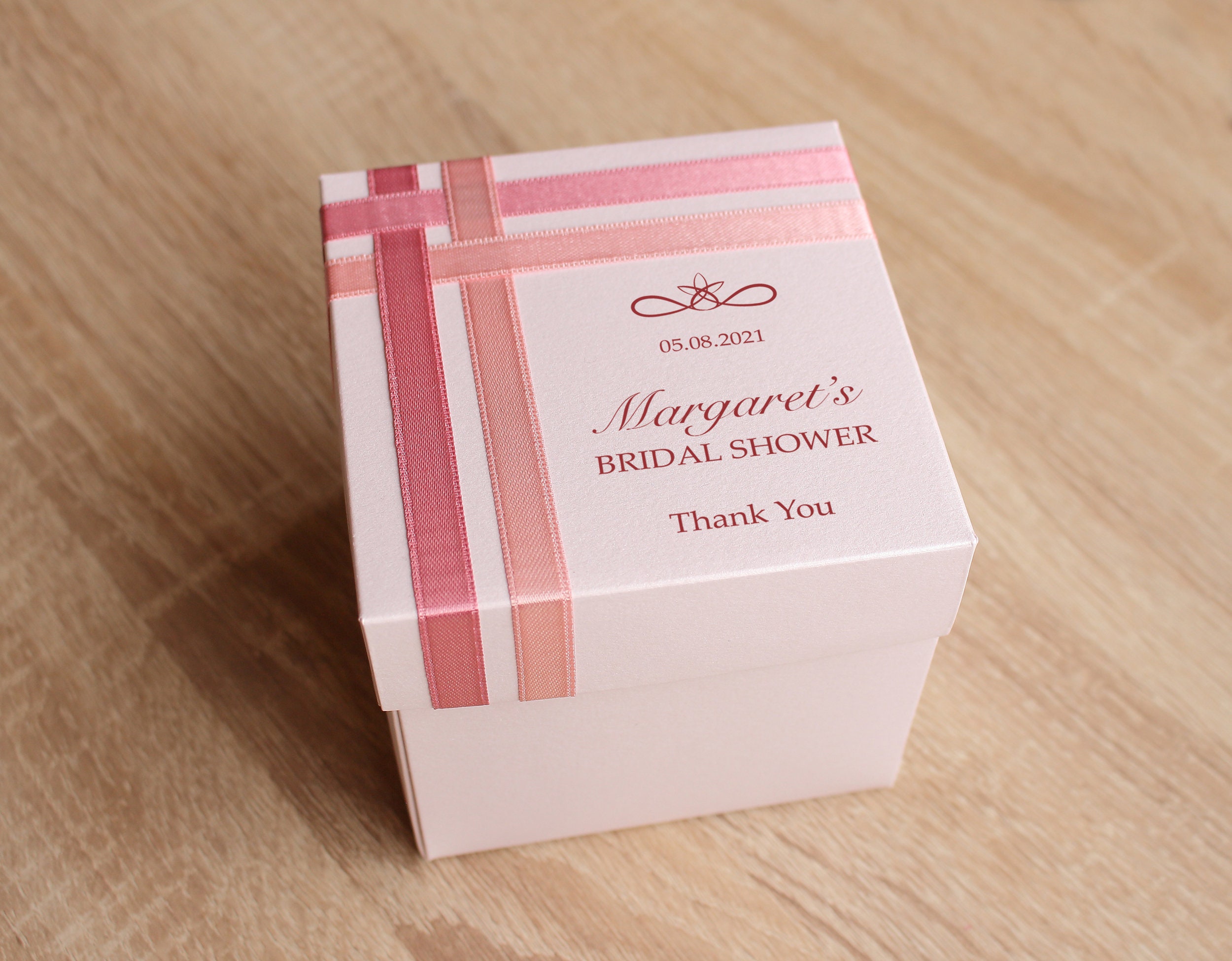 10 Bridal Shower Favor Boxes 4" Cupcake Favors, Wedding Favors Boxes ...