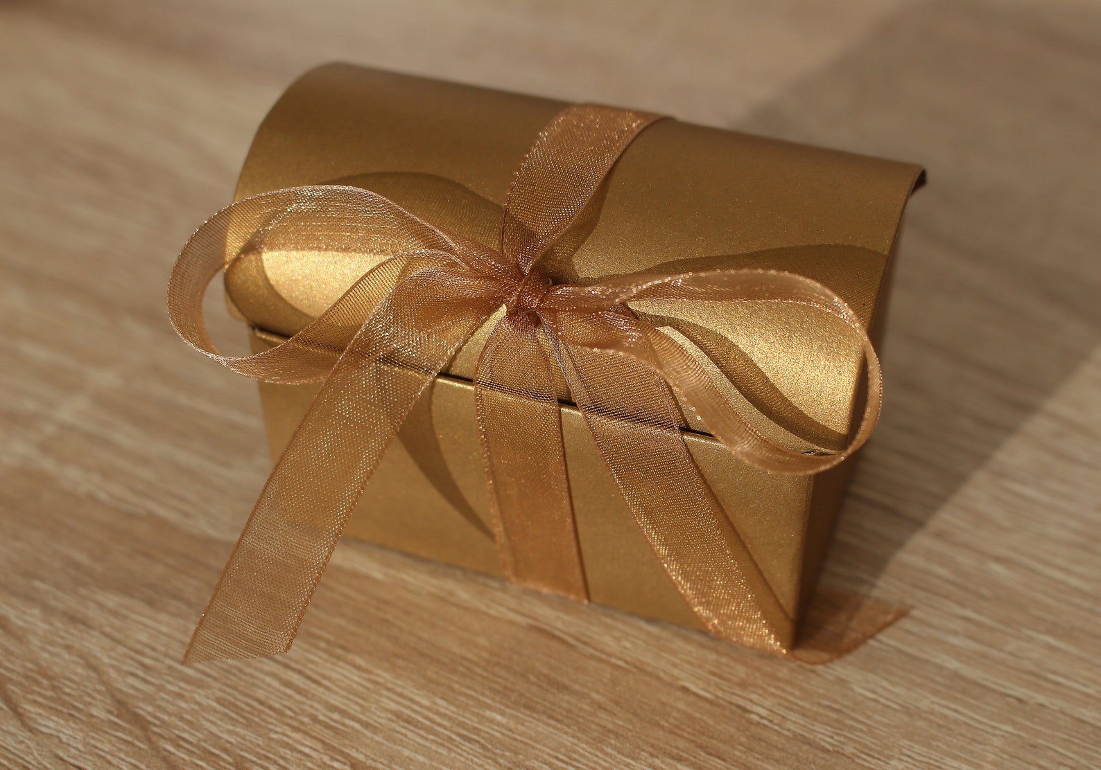 Gold Wedding Favor Boxes Treasury Chest Party Favors 12 - Etsy