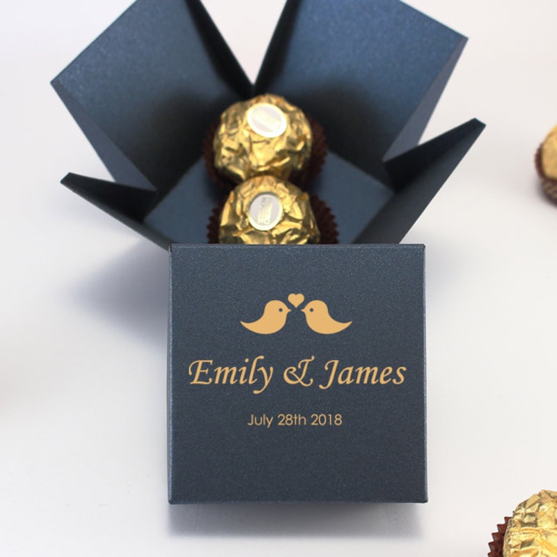 Wedding Favor Boxes - Etsy