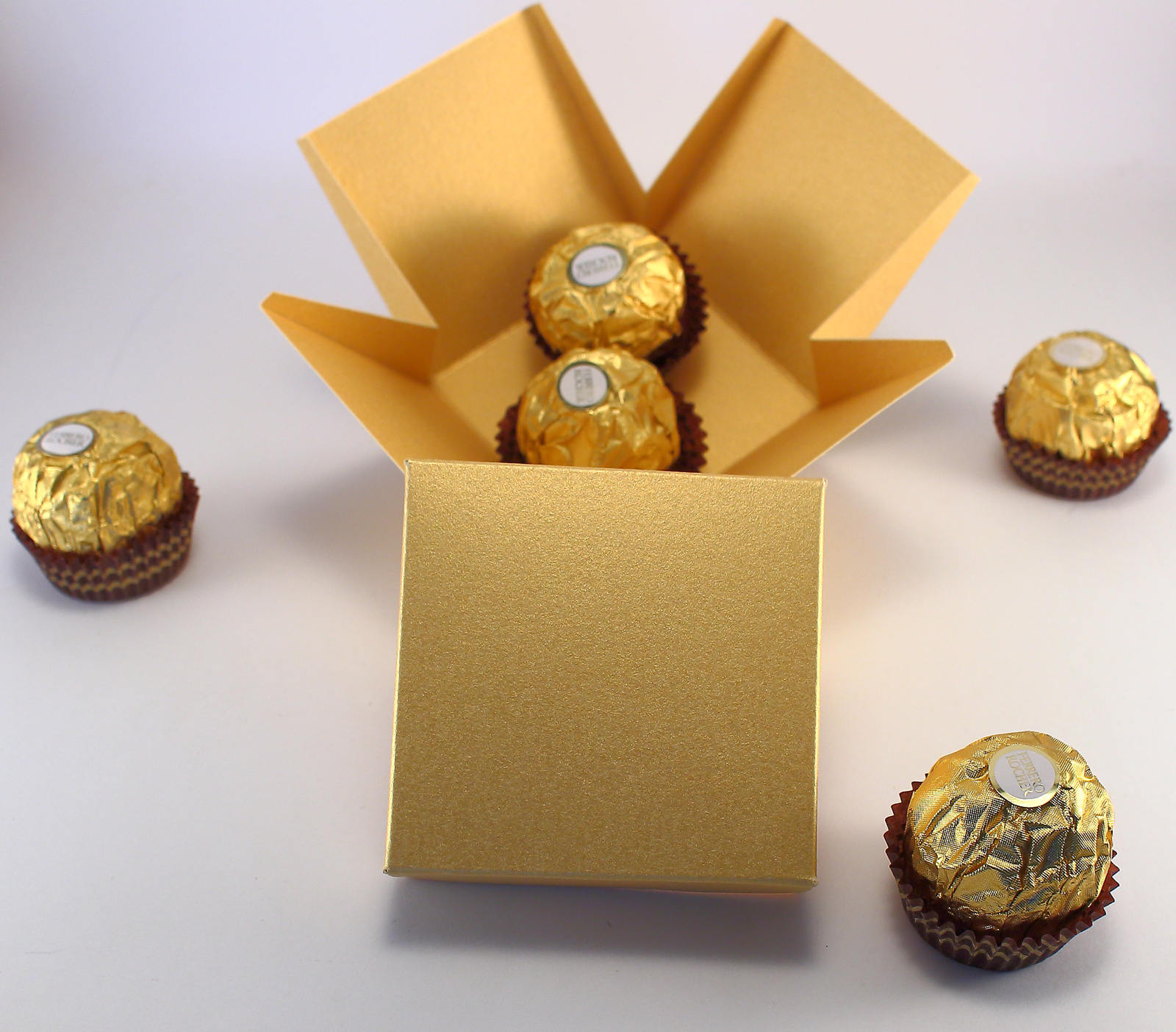 10 GOLD Favor Boxes Wedding Favor Boxes Bridal Shower - Etsy