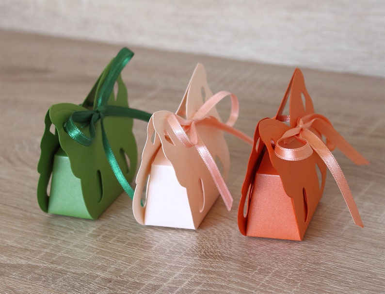 12 Small Gift Boxes With Ribbon Butterfly Themed Birthday - Etsy