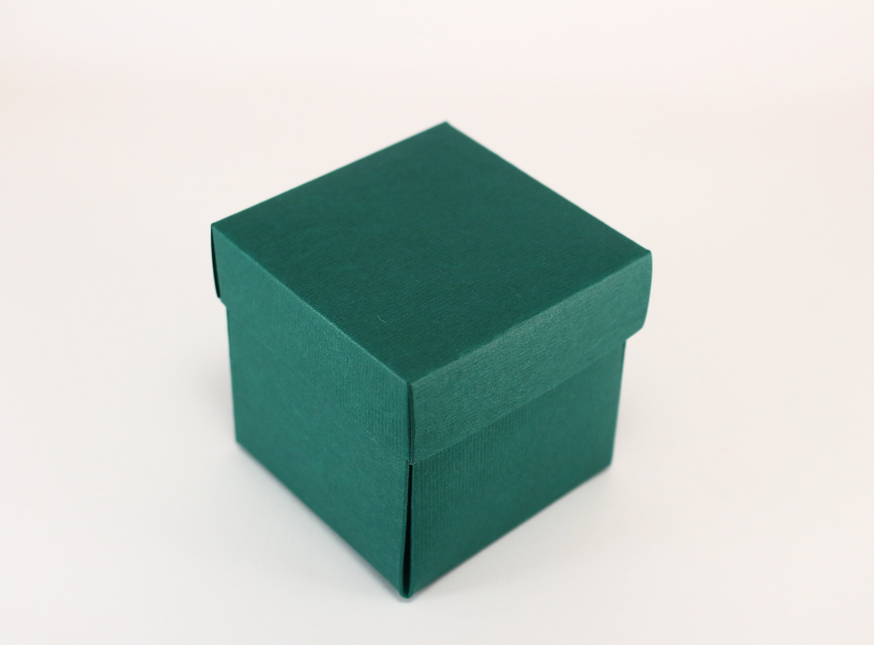 25 Small Boxes green Party Favor Boxes With Lids Plain - Etsy