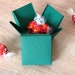 25 Small Boxes green Party Favor Boxes With Lids Plain - Etsy