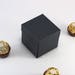70 BLACK Favor Boxes - 2 Pieces Party Gift Boxes - Bridal Shower ...