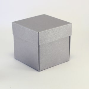 10 Favor Boxes, 4x4x4 Cube Boxes With Lids, Luxury Favor Boxes for ...