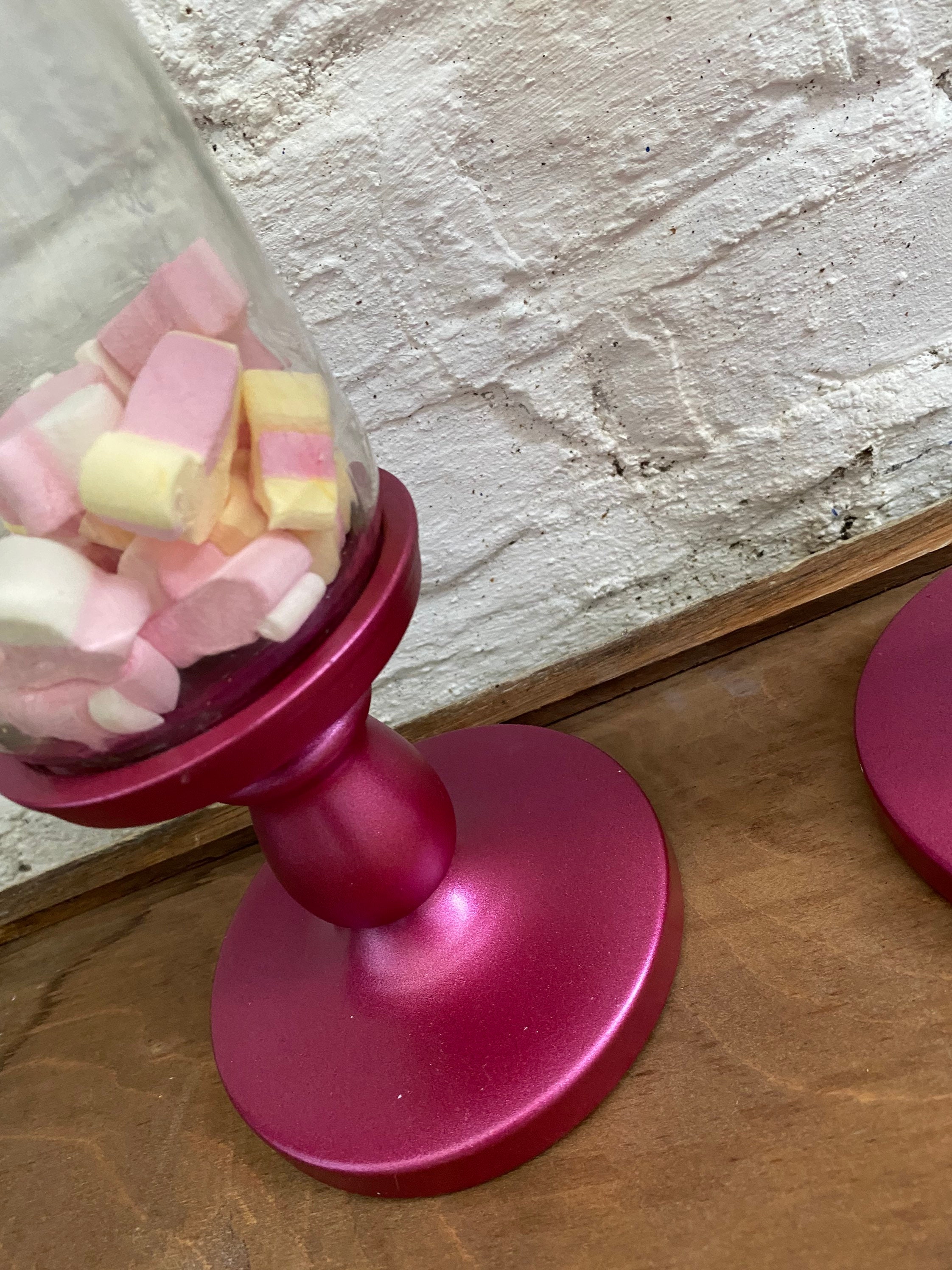 Pink Candy Jar - Etsy