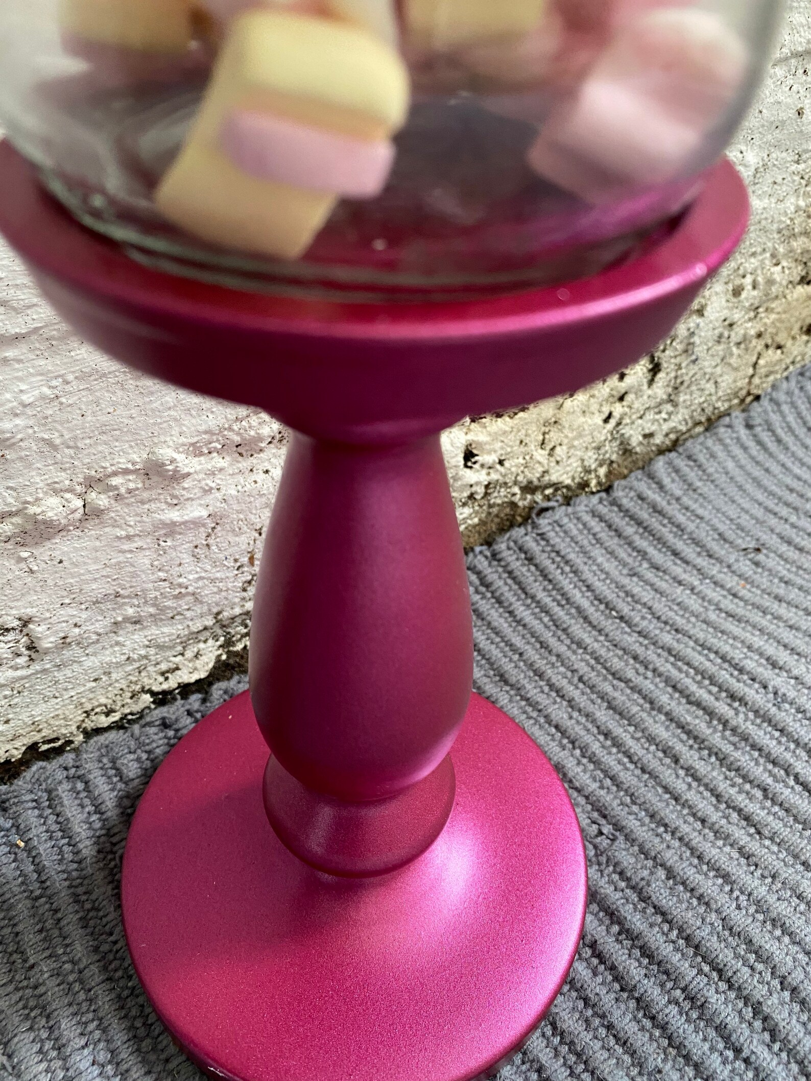 Pink Candy Jar - Etsy