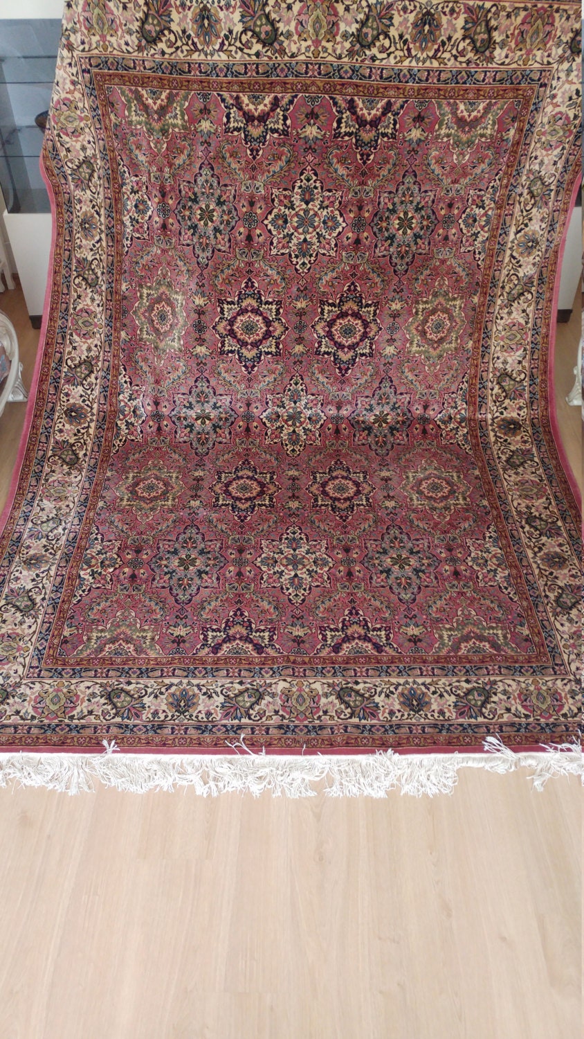 Turkish Hereke Wool on Cotton Carpet Free Shipment Door to Door - Etsy
