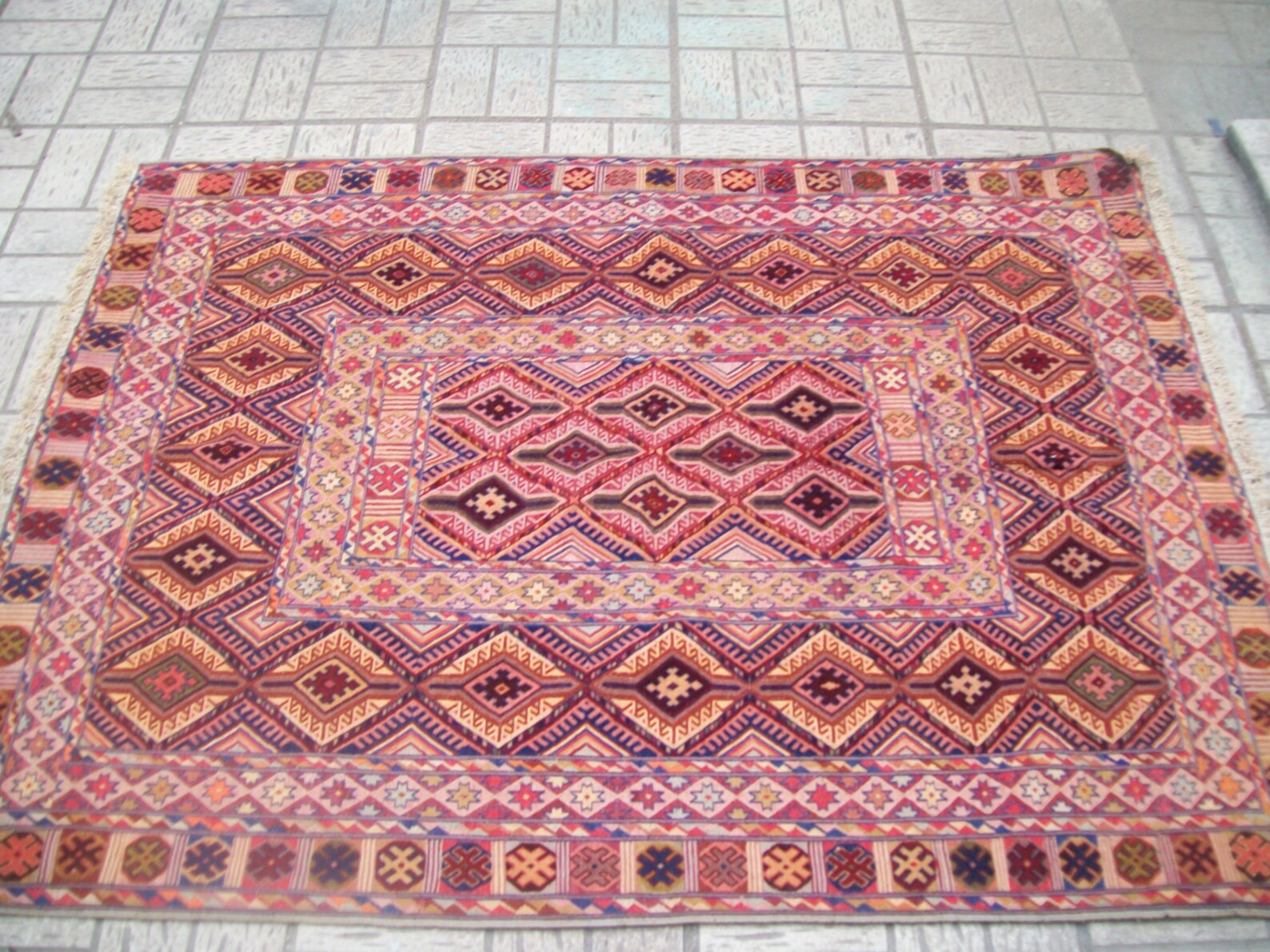 Kilim Carpet Together - Etsy