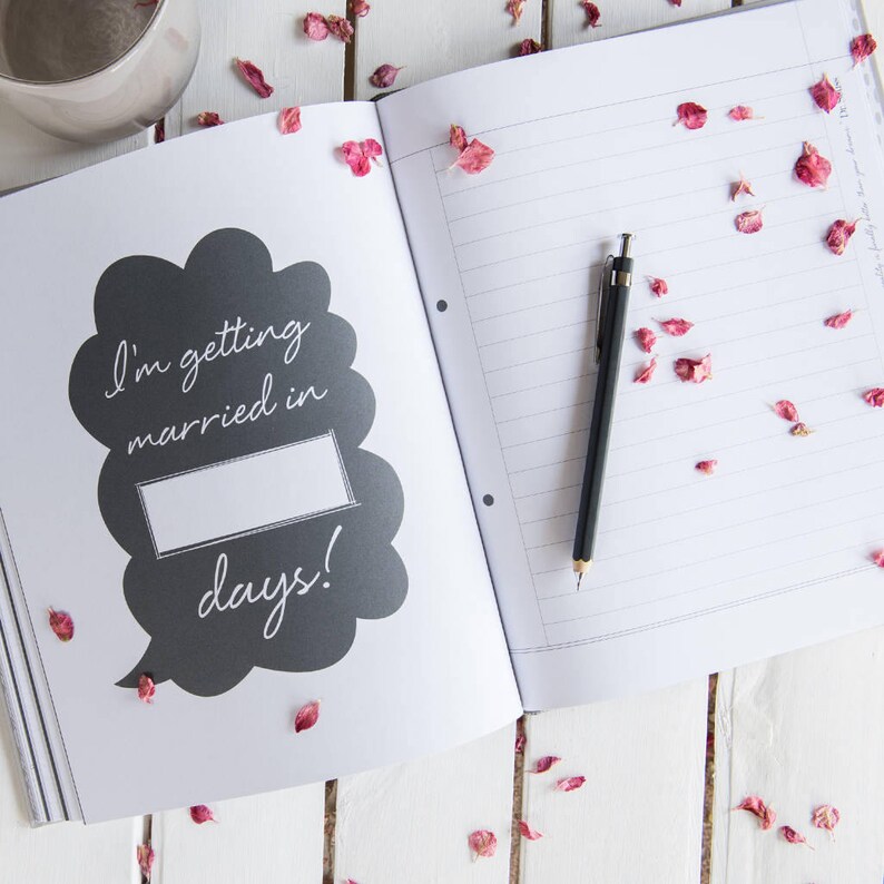 Wedding Planner Notebook and Journal | Etsy