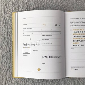 New Baby Journal and Milestone Cards Gift Set - Etsy