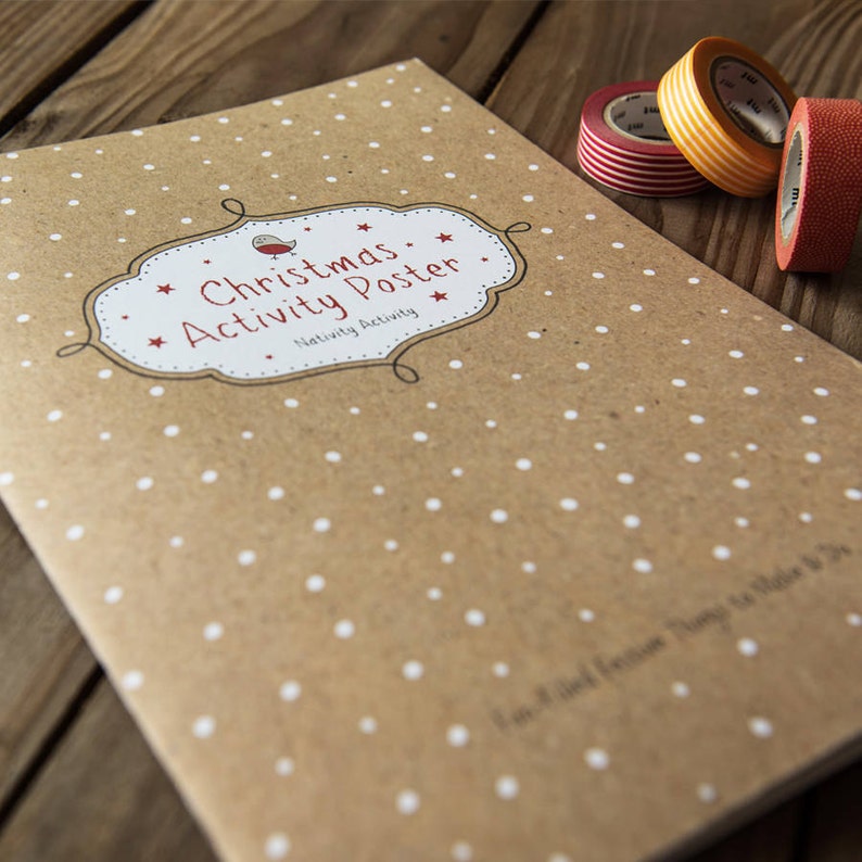 Christmas Activity Poster - Etsy