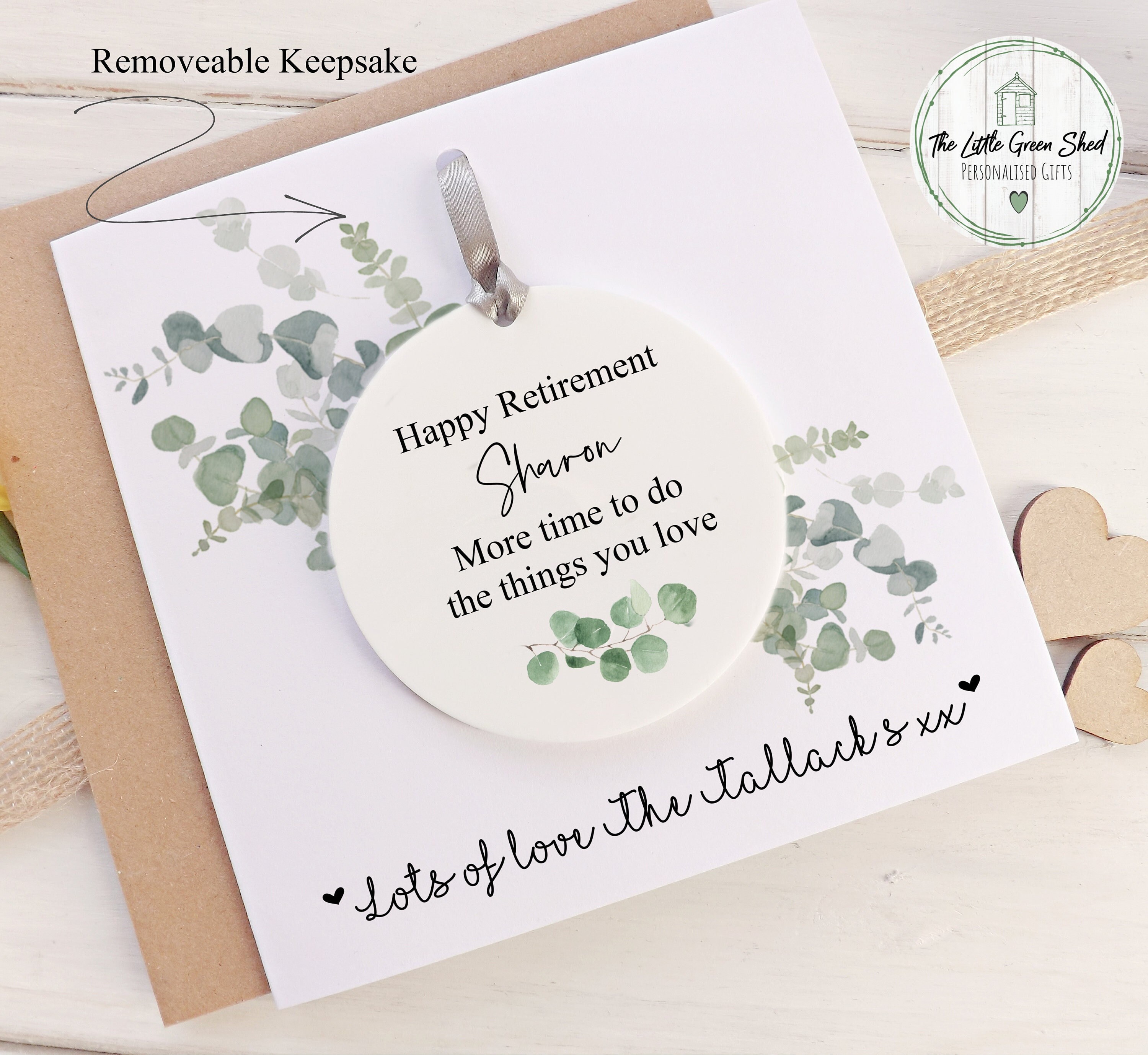 Personalized retirement gifts store