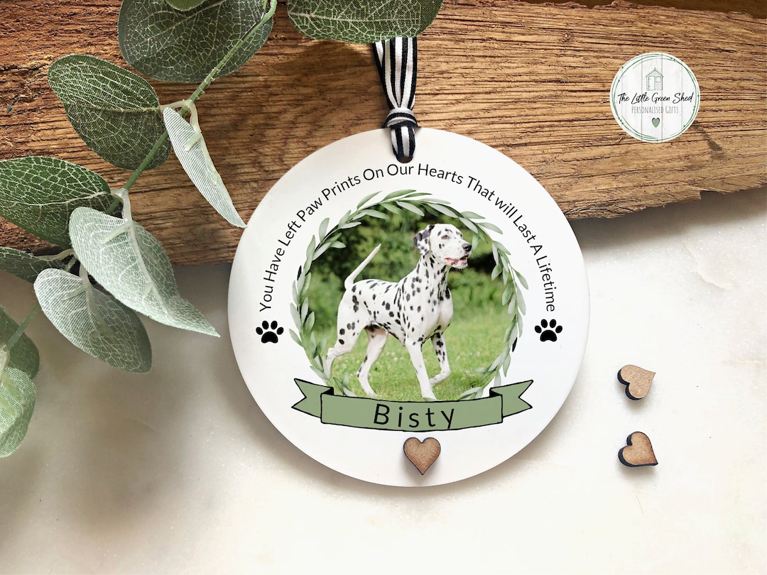 Personalised Dog Photo Gift, Dog Lover, Dog Loss Gift, Keepsake Plaque ...