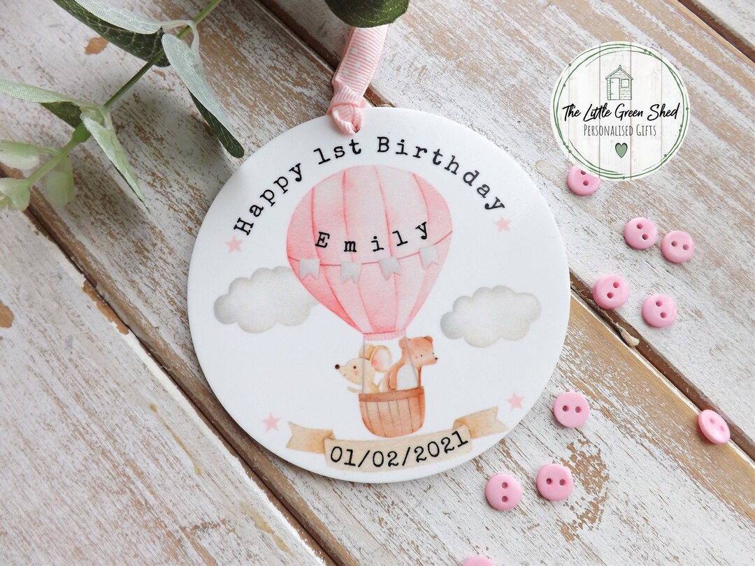 1st Birthday Gift, Birthday Gift For A Girl, 1st Birthday Keepsake ...