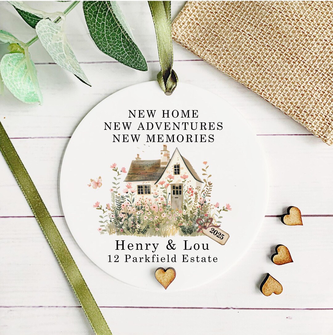 Personalised New Home Gift, Housewarming Gift, Moving Home Gift, New ...