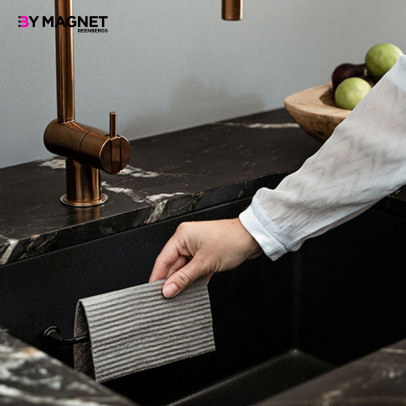 Magnetic Cloth Holder plastic Work on Most Sink - Etsy