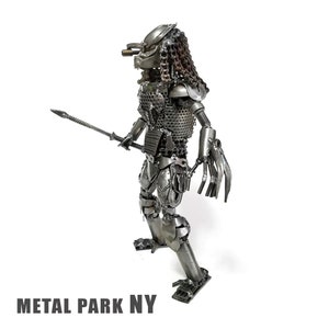 Hand Made Scrap Metal Predator Scrap Metal Sculpture recycle - Etsy