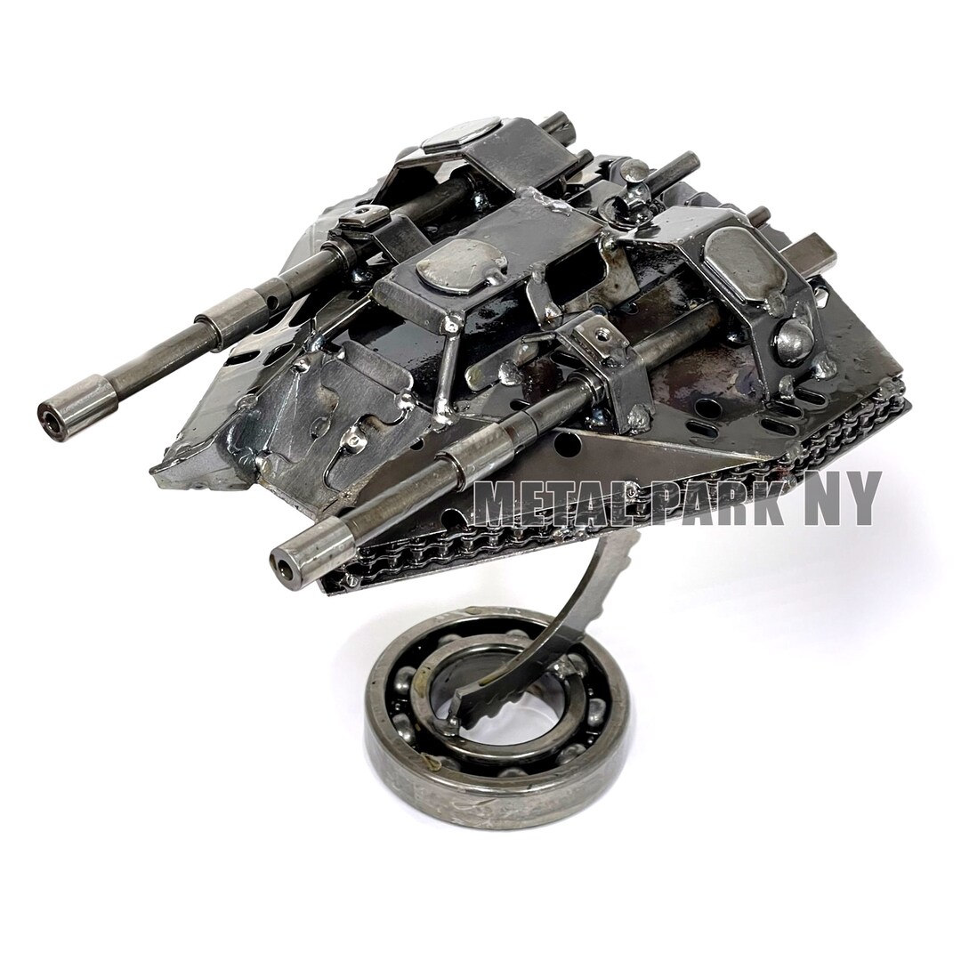 Handmade Scrap Metal Spaceship, Steampunk Snow Battle, One of a Kind ...