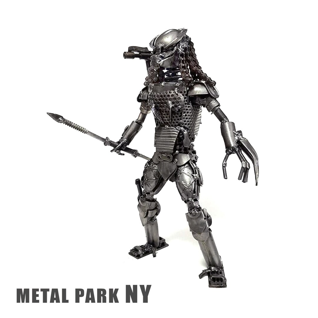 Hand Made Scrap Metal Predator Scrap Metal Sculpture recycle - Etsy