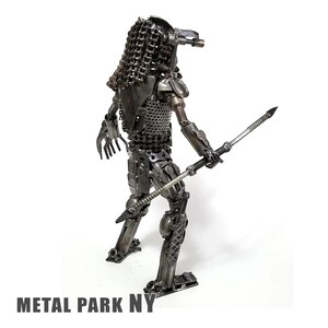 Hand Made Scrap Metal Predator Scrap Metal Sculpture recycle - Etsy
